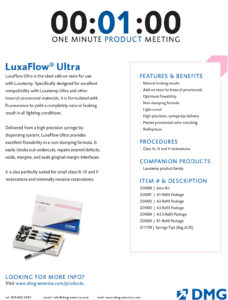 LuxaFlow Ultra - DMG America