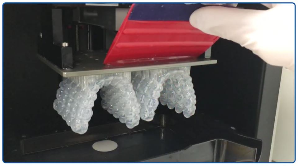 How to remove excess resin from build plate - DMG America